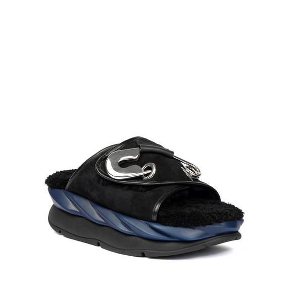 4CCCCEES | Shoes | New 4ccccees Womens Mellow Pin Shearling Sandal In ...